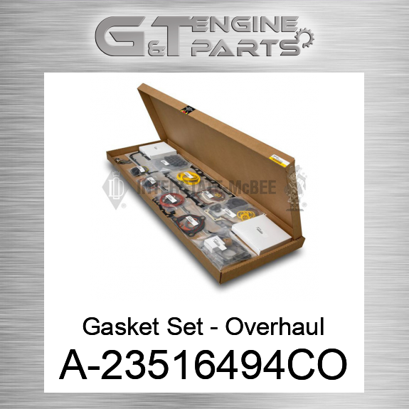 A-23516494CO GASKET SET - OVERHAUL made by INTERSTATE MCBEE (NEW ...