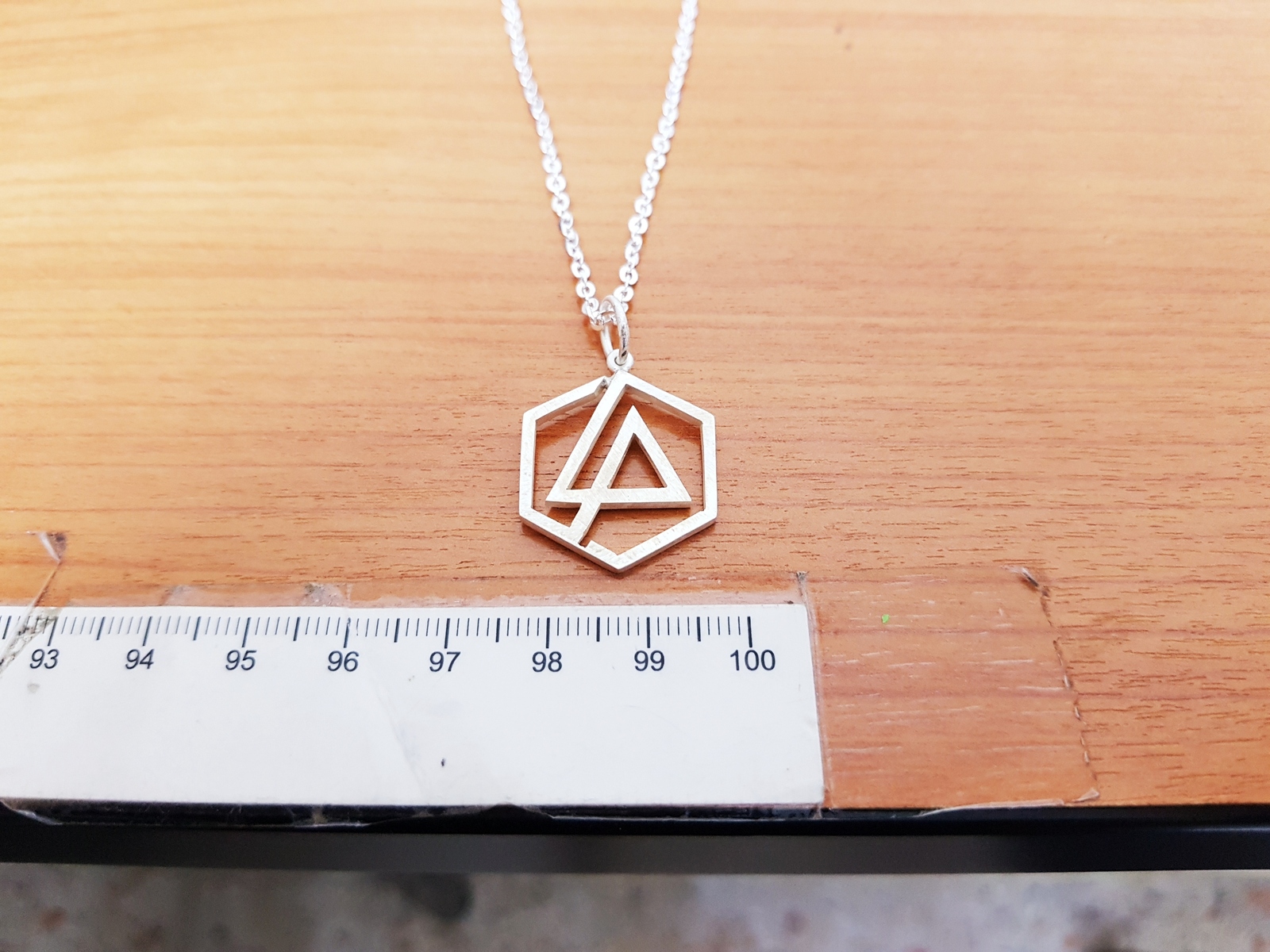 Pendant -LP New - Remembrance Symbol - 925 Silver - Handmade ...