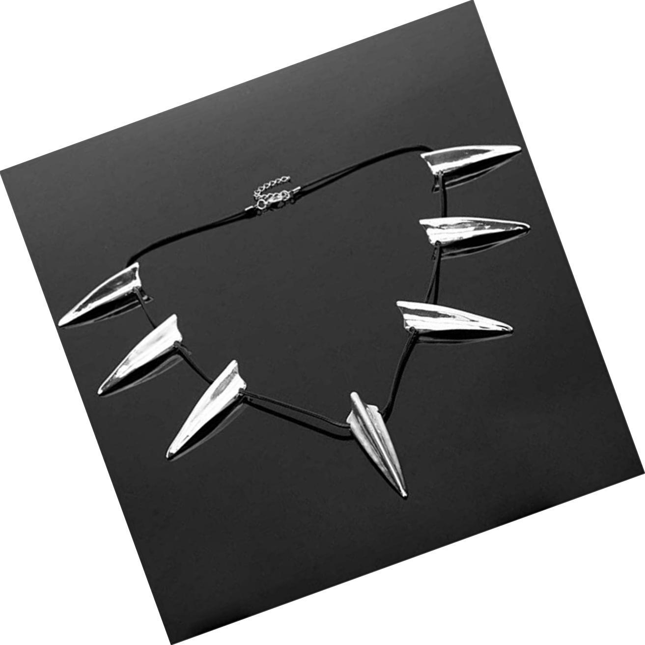 Black Panther Pendant Necklace for Men-Wakanda King Pendant - Necklaces ...