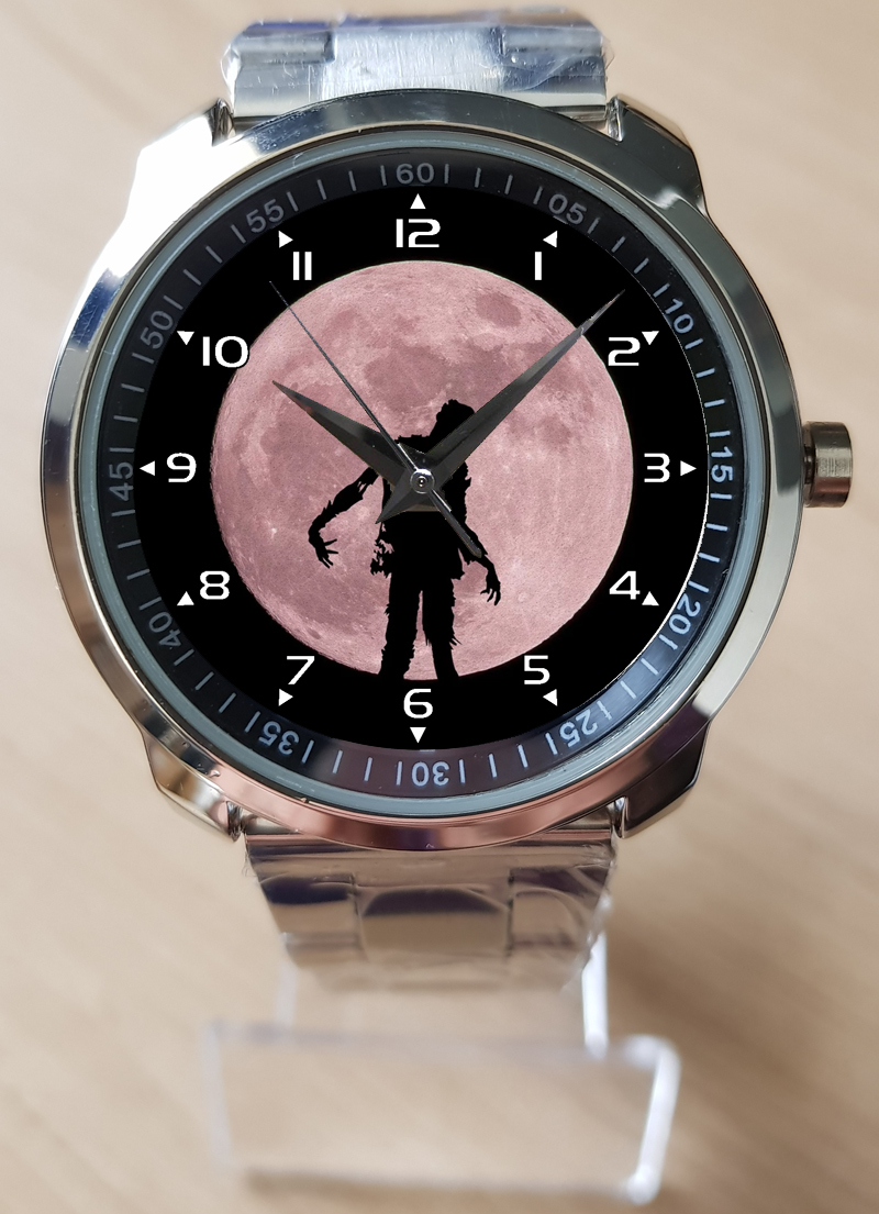 Zombie Walking Full Moon Horror Unique Unisex Trendy Wrist Watch Sporty ...