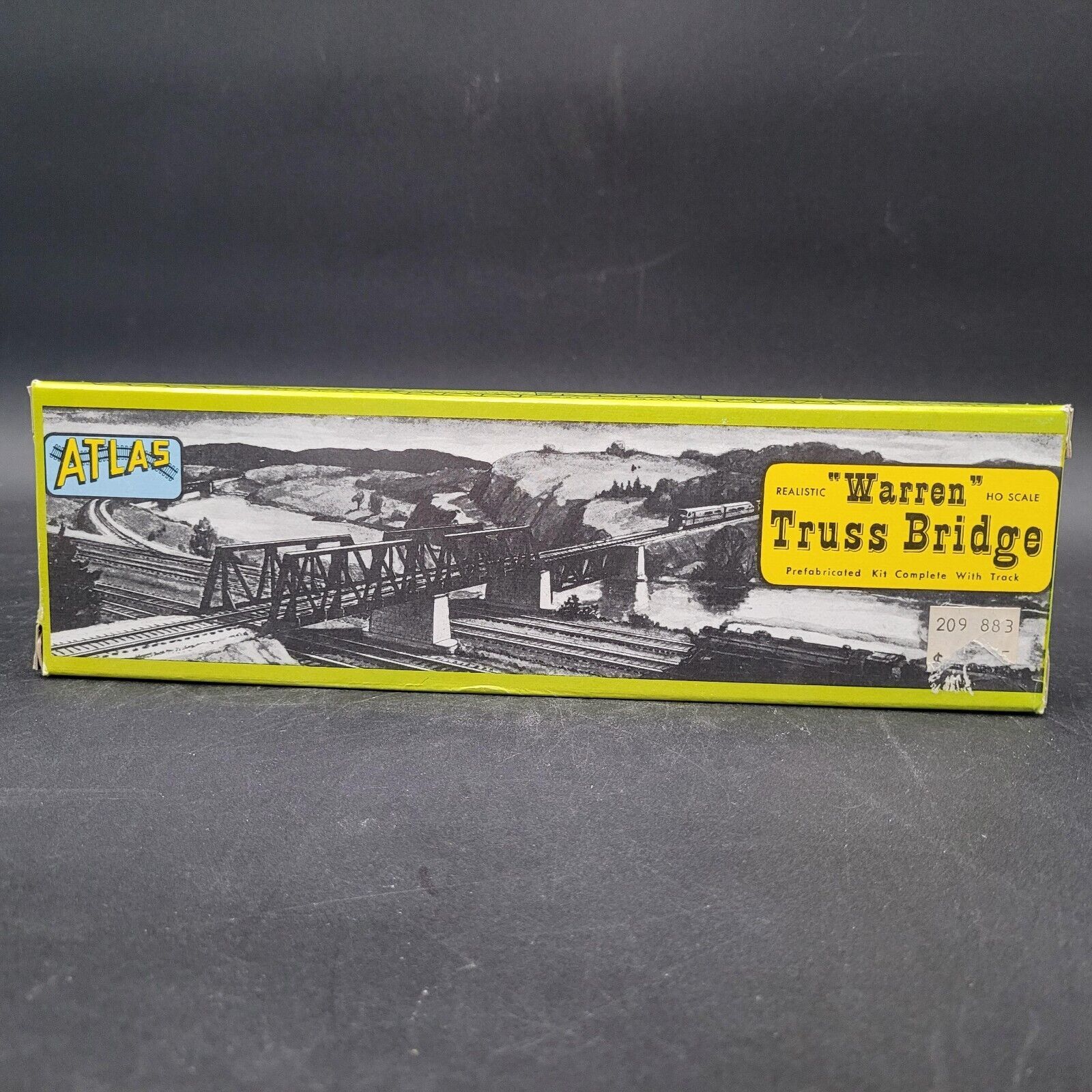 Atlas HO Scale Warren Truss Bridge Kit Train Scenery Layout Diorama ...