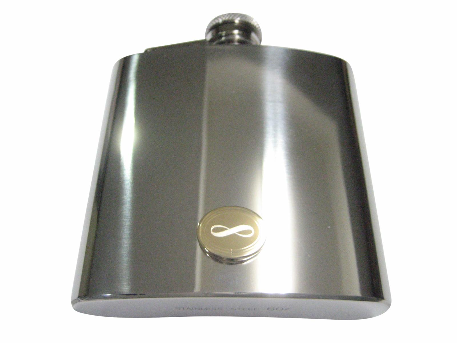 Kiola Designs Gold Toned Etched Oval Mathematical Infinity Google ...