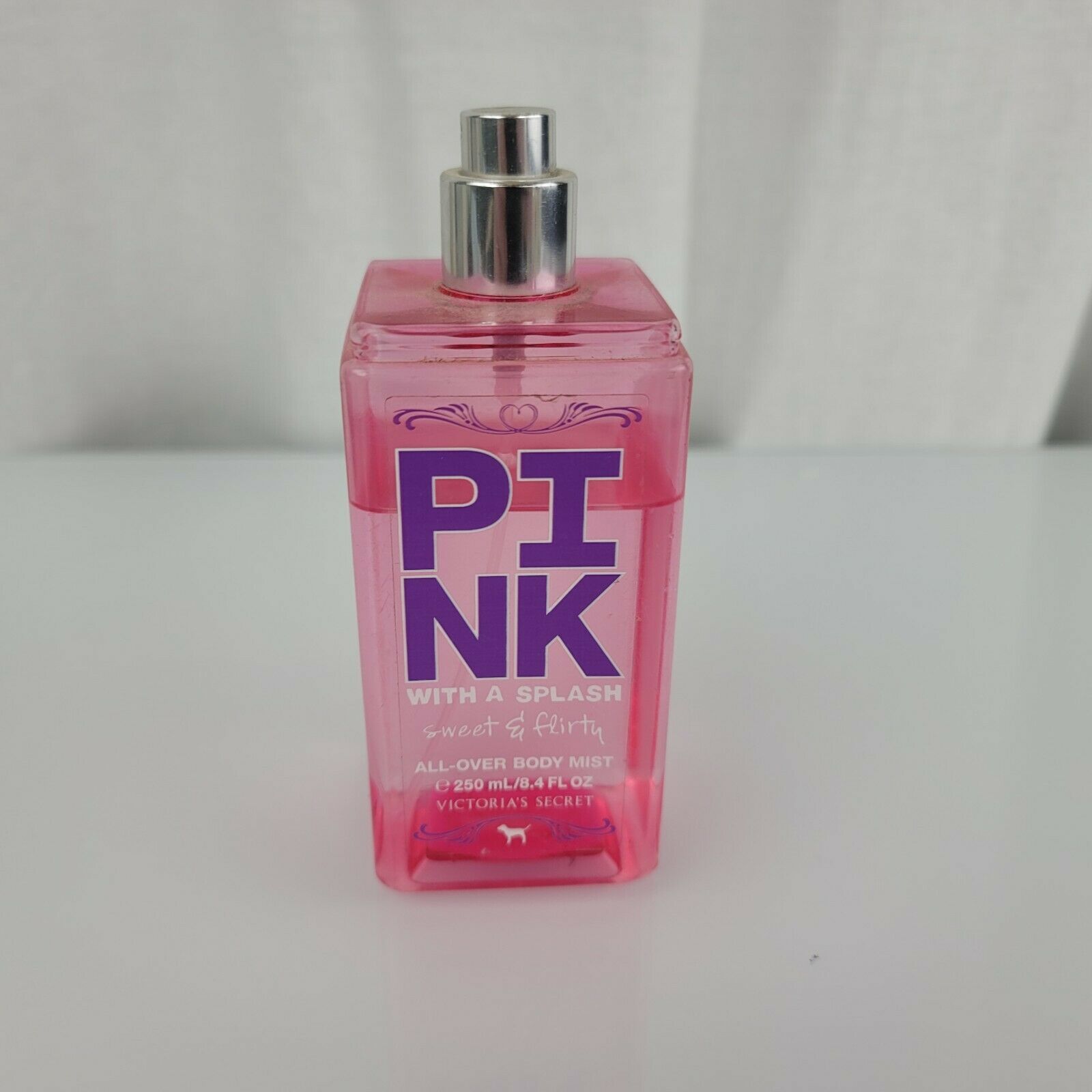 VICTORIA'S SECRET PINK with a splash SWEET & FLIRTY BODY MIST 8.4 fl oz ...