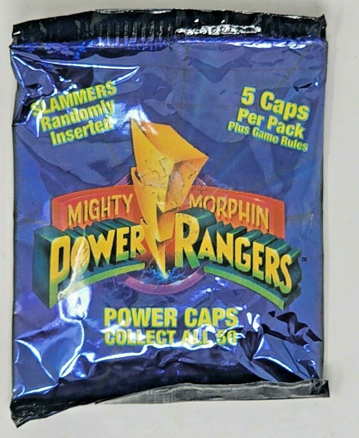 1994 Mighty Morphin Power Rangers Pogs Sealed Pack Pogs Milk Caps U36 ...
