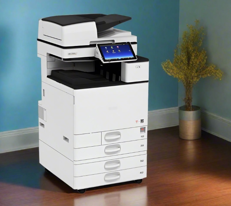 Ricoh MPC 3504 Color Copier, Printer - Fax - Scan to Email. 35 ppm .mv ...