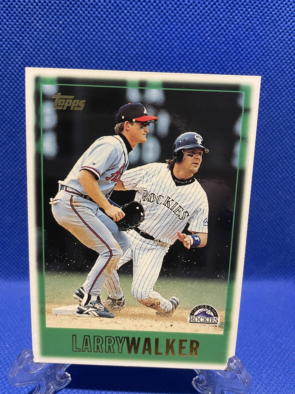 Larry Walker 1997 Topps Baseball Card 461 - Trading Card Singles