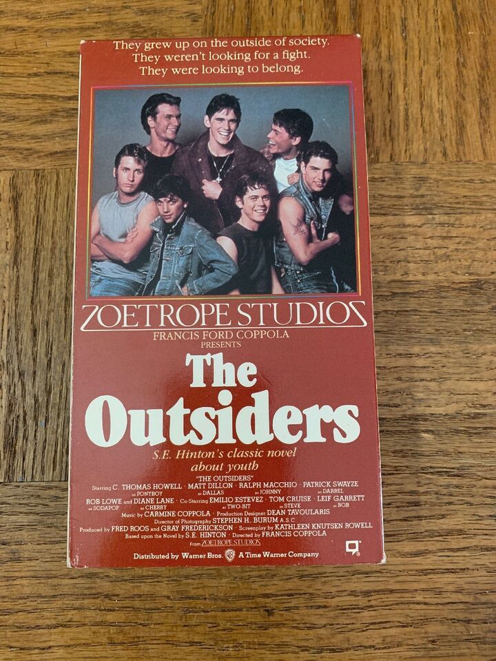 The Outsiders VHS and 50 similar items