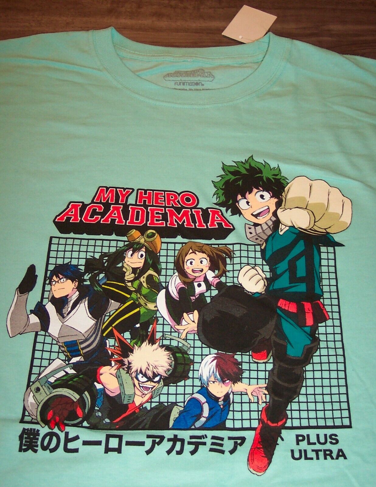 MY HERO ACADEMIA Funimation T-Shirt Mens SMALL NEW w/ tag Anime - T-Shirts