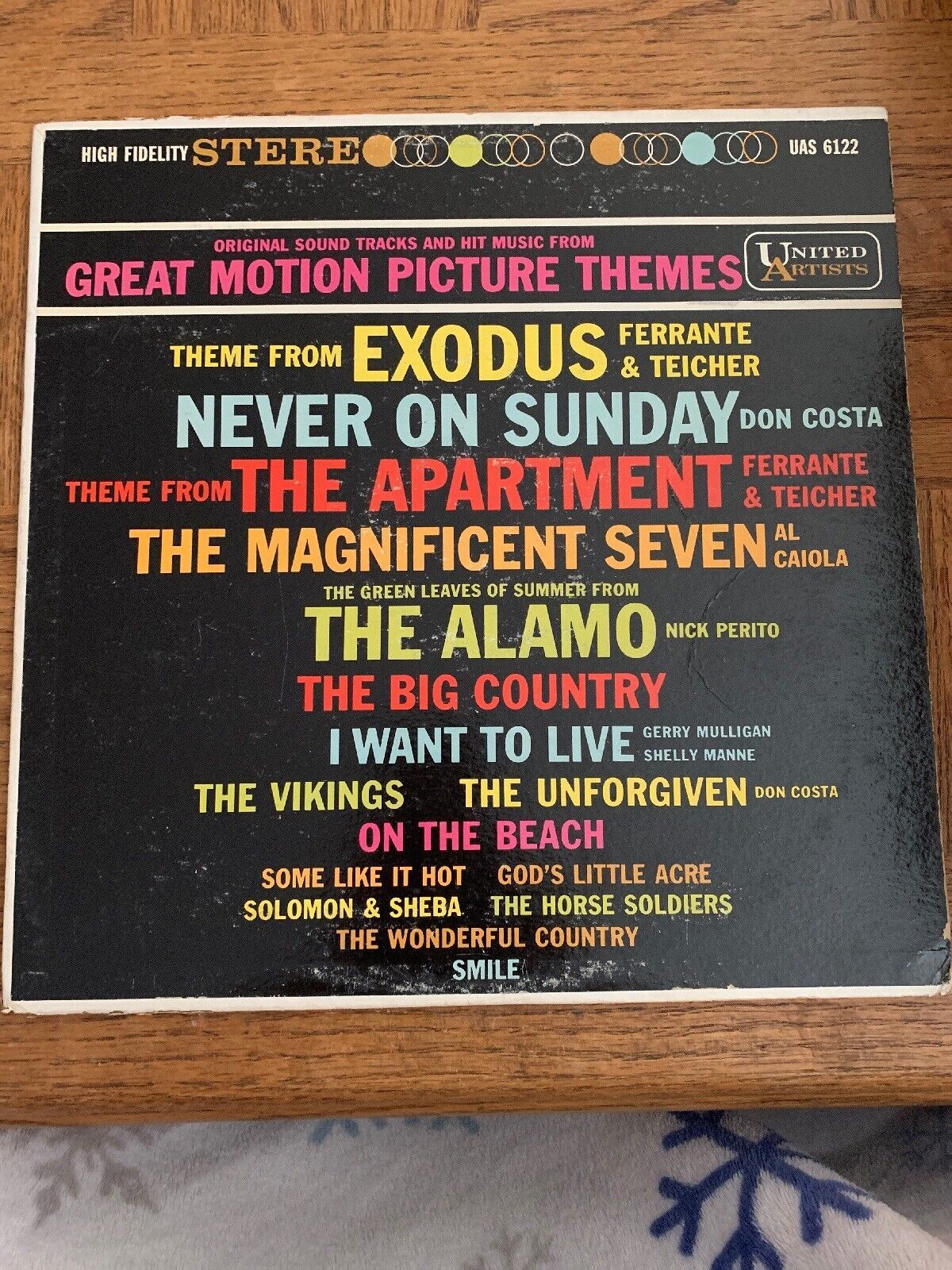 Great Motion Picture Themes Album - Vinyl Records
