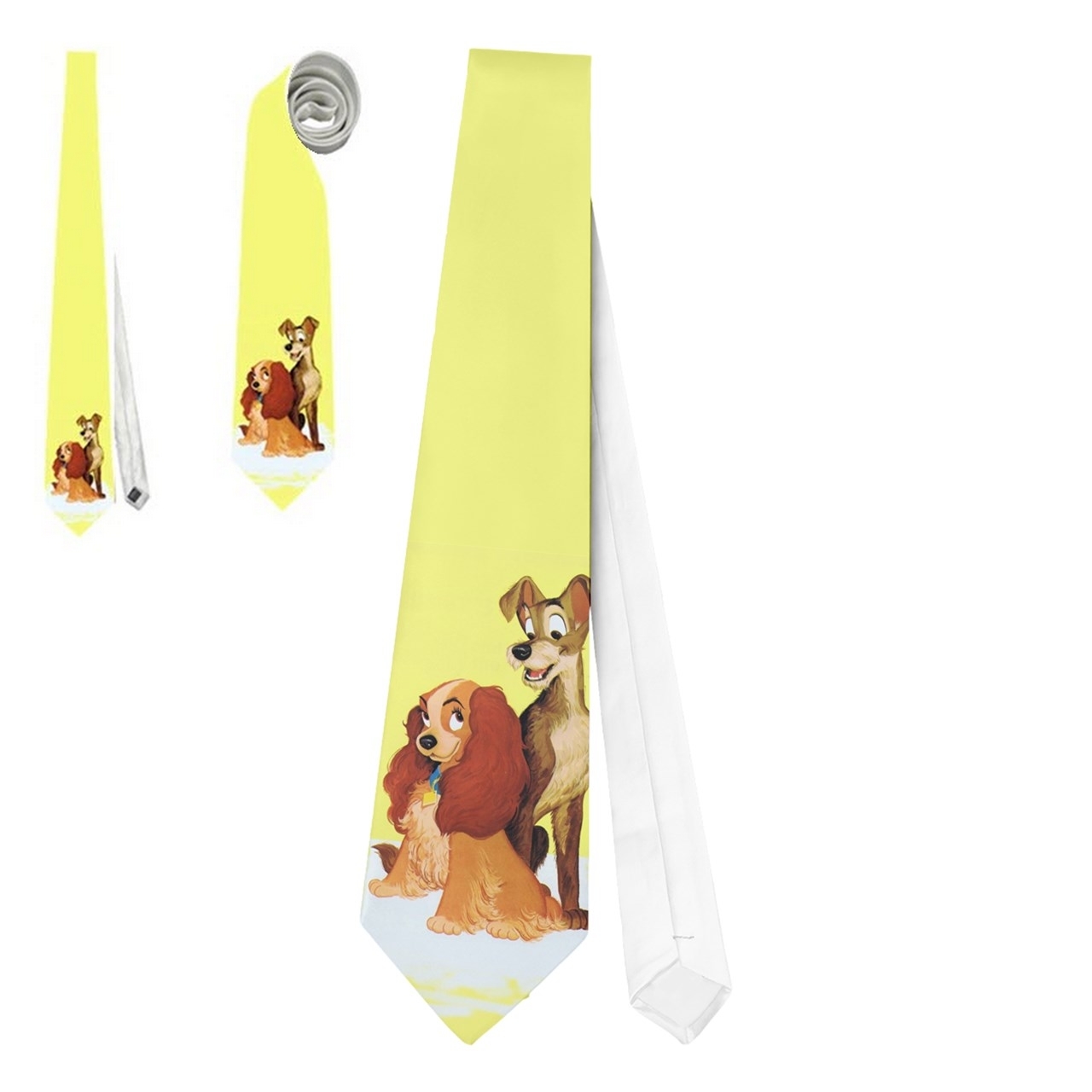 Necktie Lady and the Tramp Dog Animation Halloween Cosplay - Men's ...
