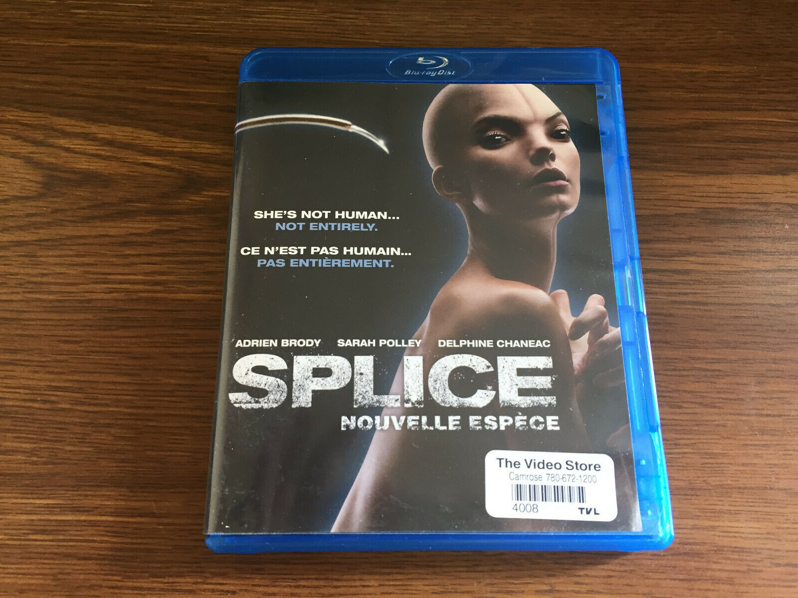 Splice (Blu-ray Disc) Sarah Polley, Adrien Brody - DVDs & Blu-ray Discs