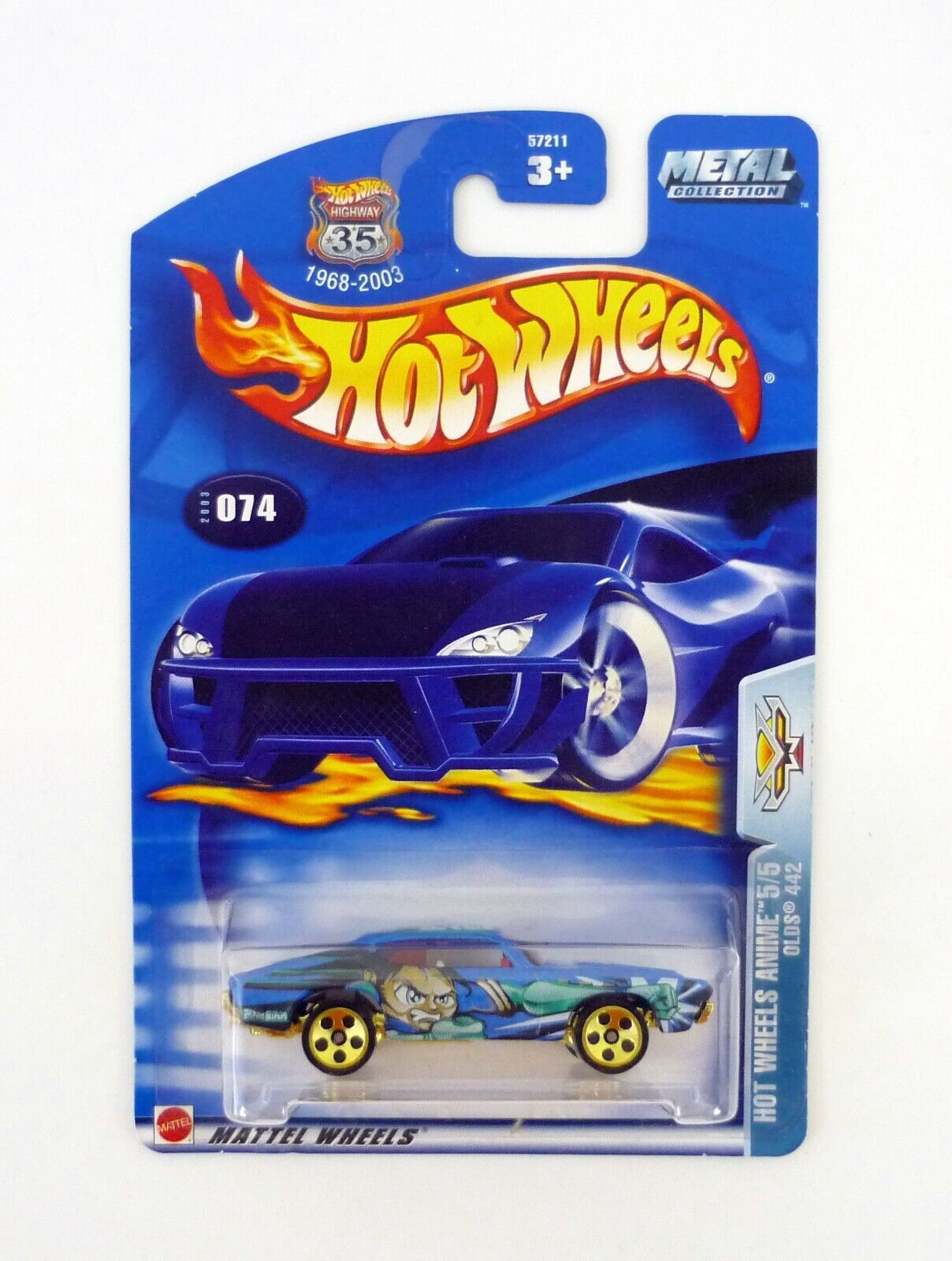 Hot Wheels John Glenn Hot Wheels 1997 Blue Streak Series Olds 442 Die ...