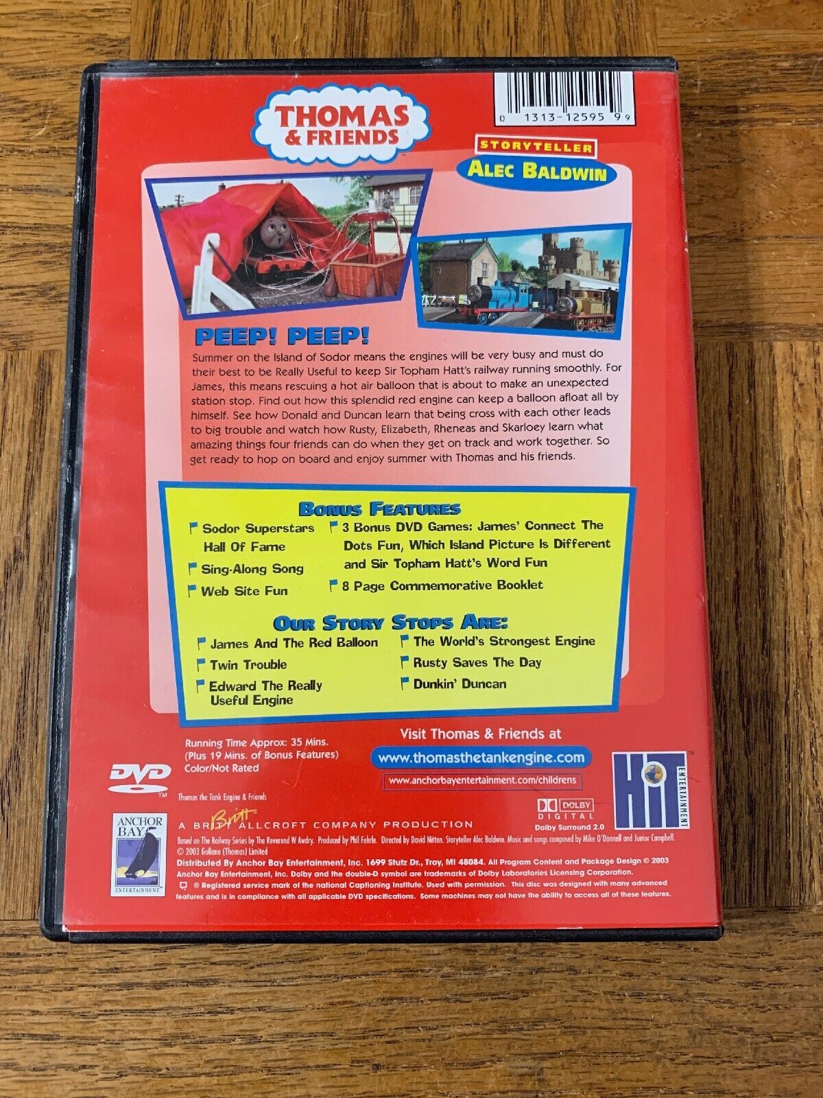 Thomas And Friends-James & The Red Balloon DVD - DVDs & Blu-ray Discs