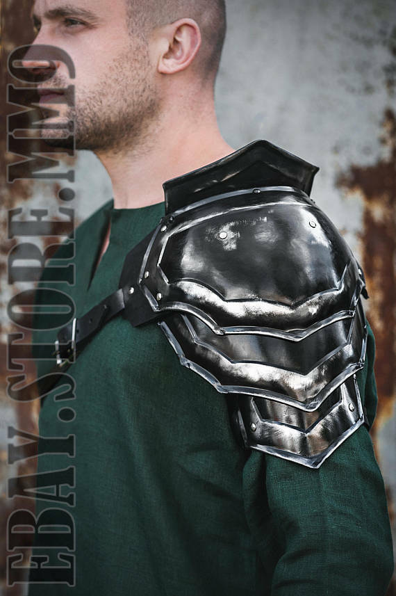 Medieval Pauldron Gladiator/Shoulder Metal Armor/LARP Fantasy Armor ...
