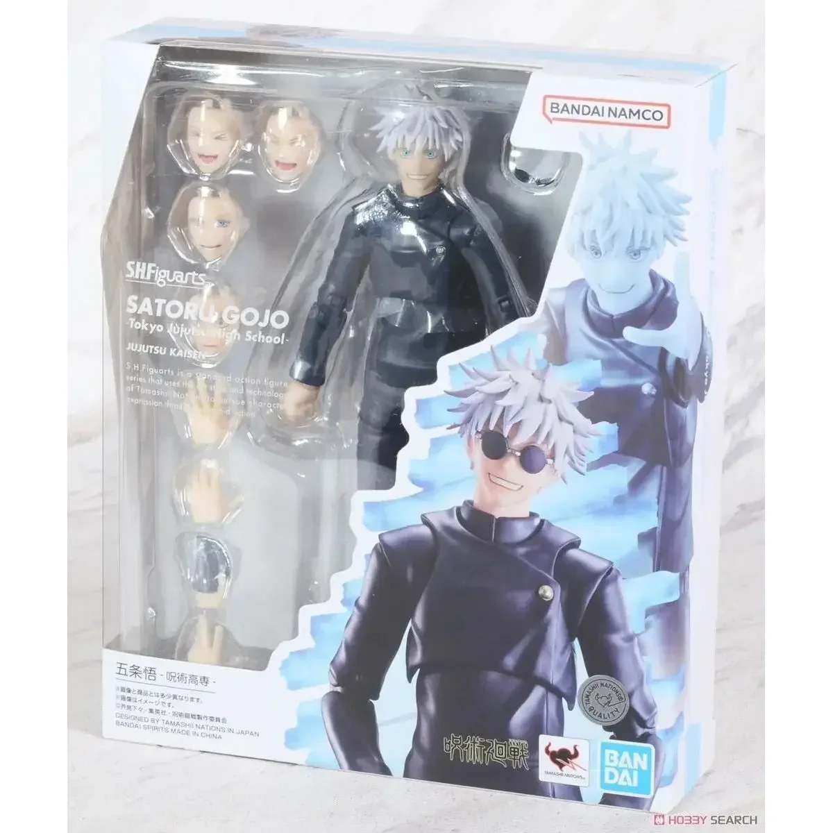 14cm Original Bandai S.H.Figuarts Jujutsu Kaisen Anime Figures SHF Gojo ...