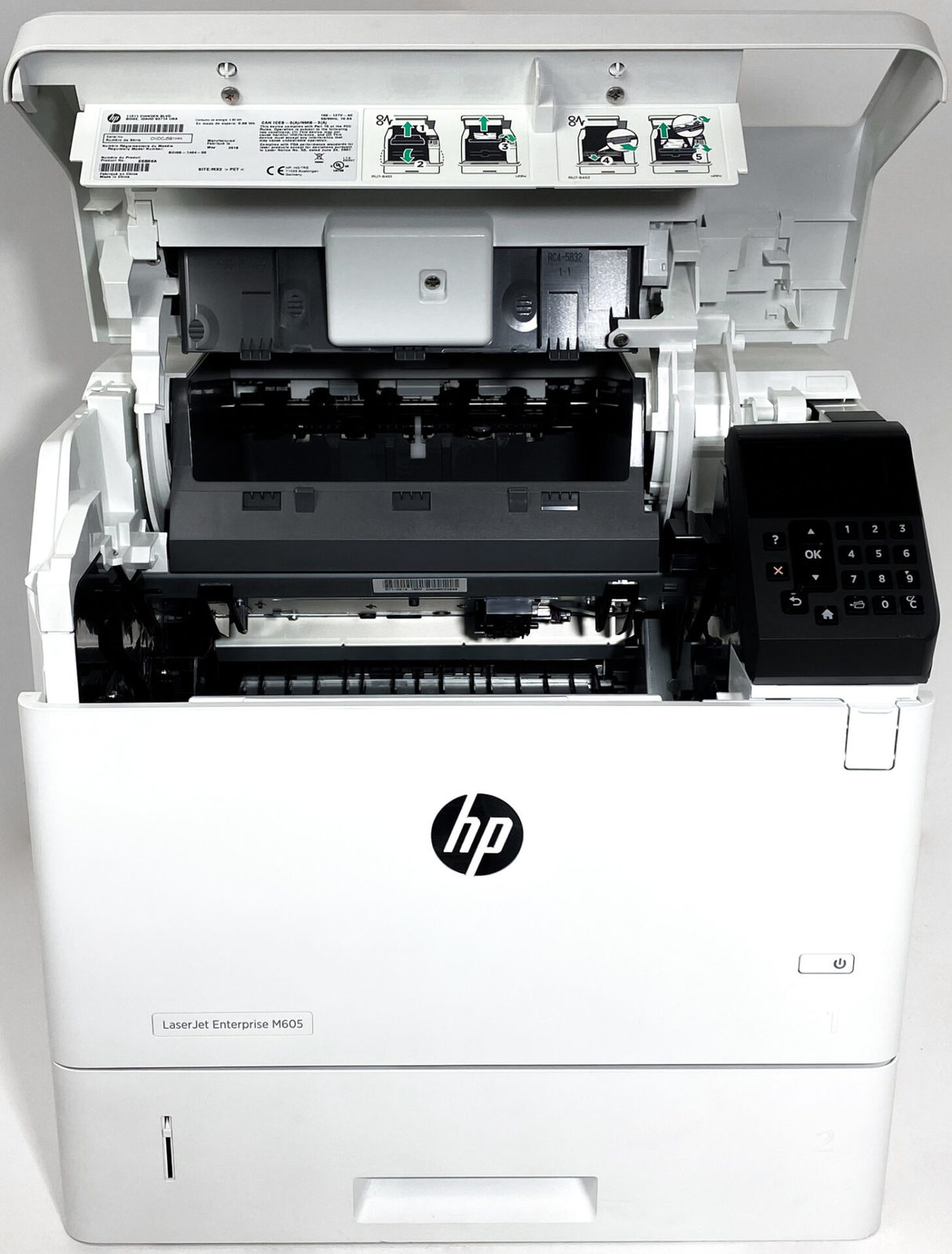 HP Laserjet M605X M605 E6B71A High Speed Mono Duplex Printer with extra ...