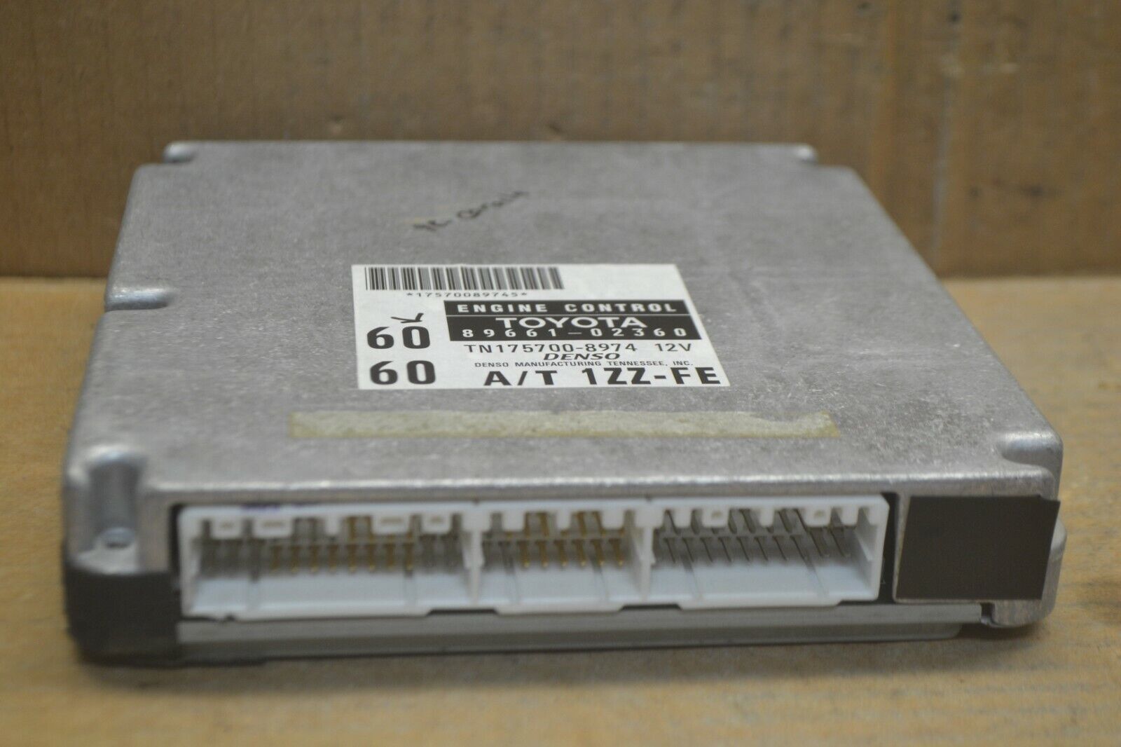 1998 Toyota Corolla Engine Control Unit ECU 8966102360 Module 347-9d7 ...