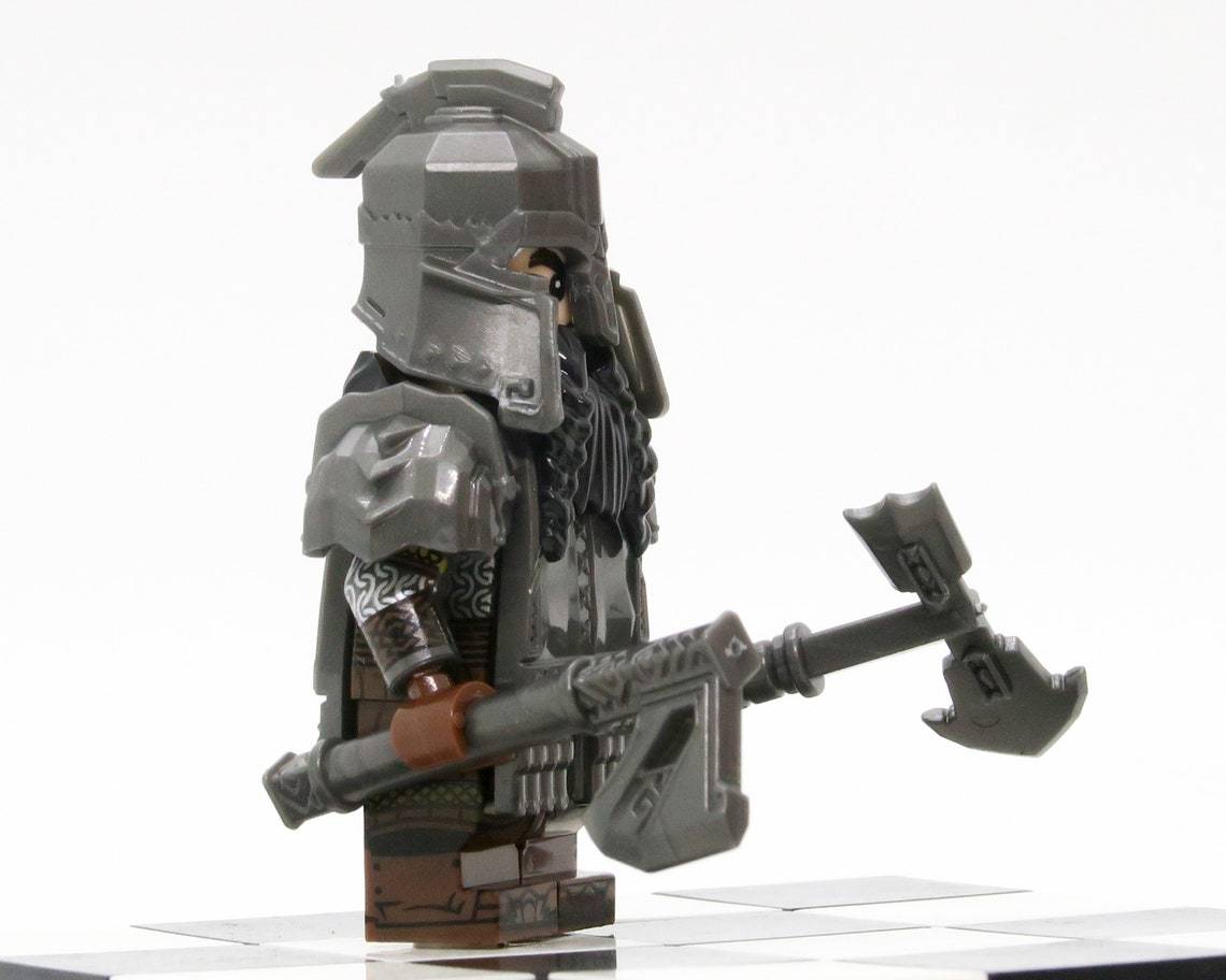 Heavy Armour Iron Hills Dwarf Minifigures Weapons Accessories The ...