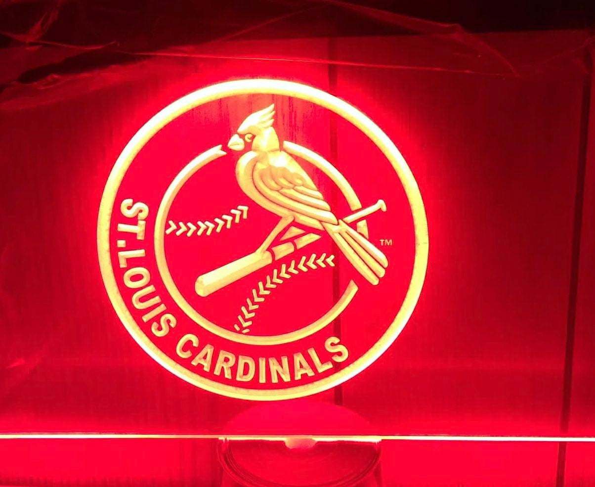 St. Louis Cardinals Baseball Team LED Neon Sign Home Decor Craft ...