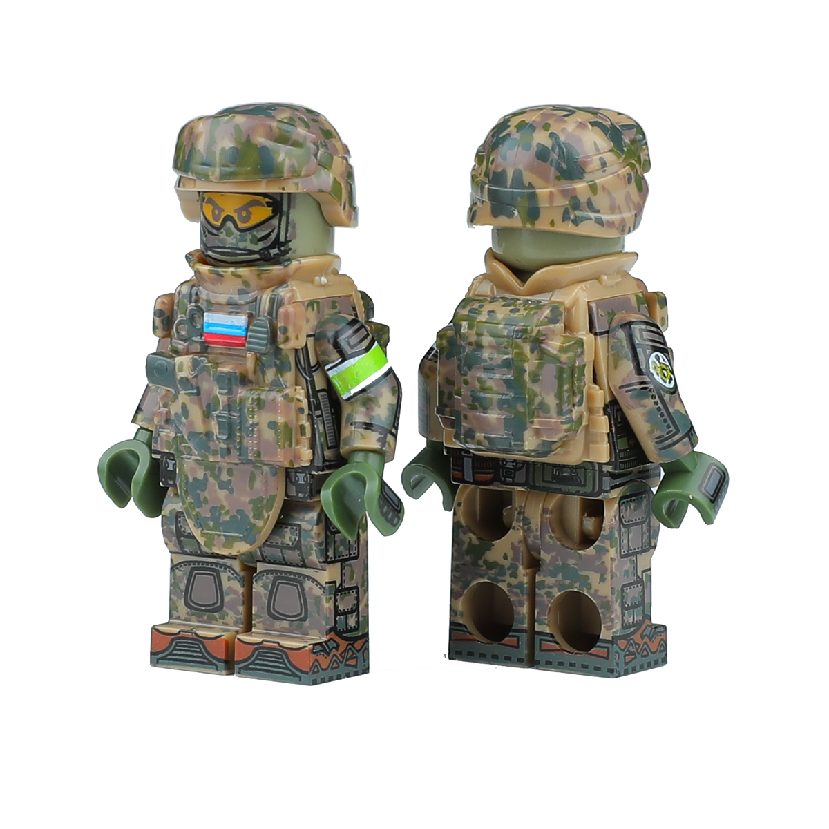 5pcs Military Russian Army SSO Special Operations Forces Minifigures ...