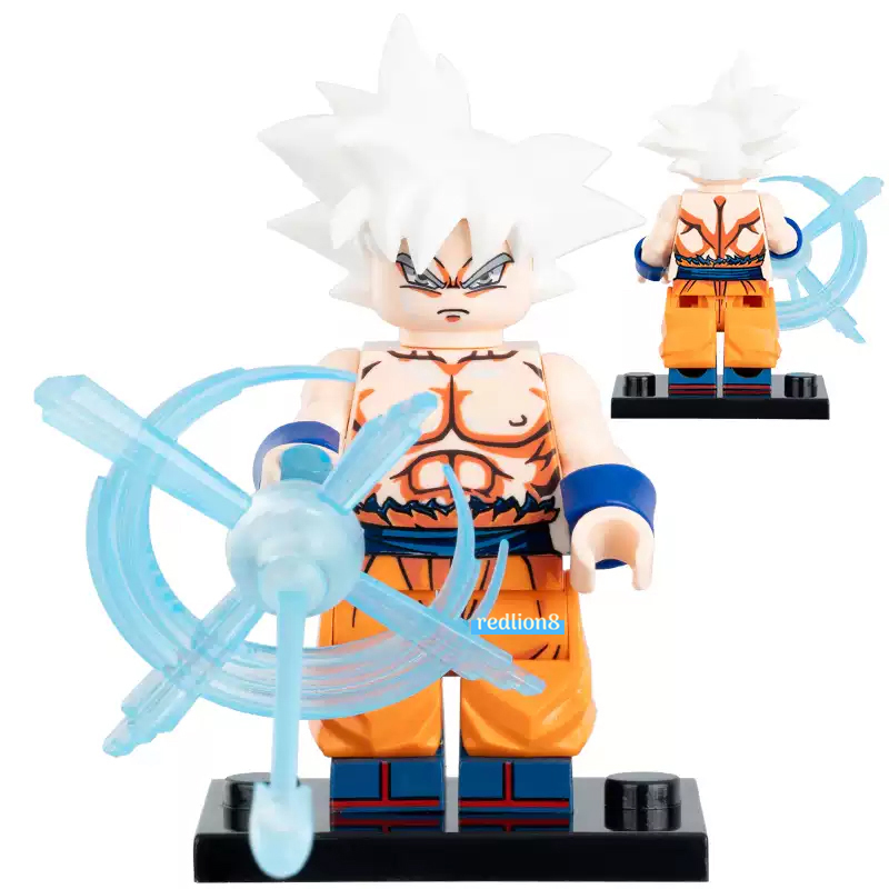 Goku (Ultra Instinct) Dragon Ball Super Minifigure Lego Compatible ...