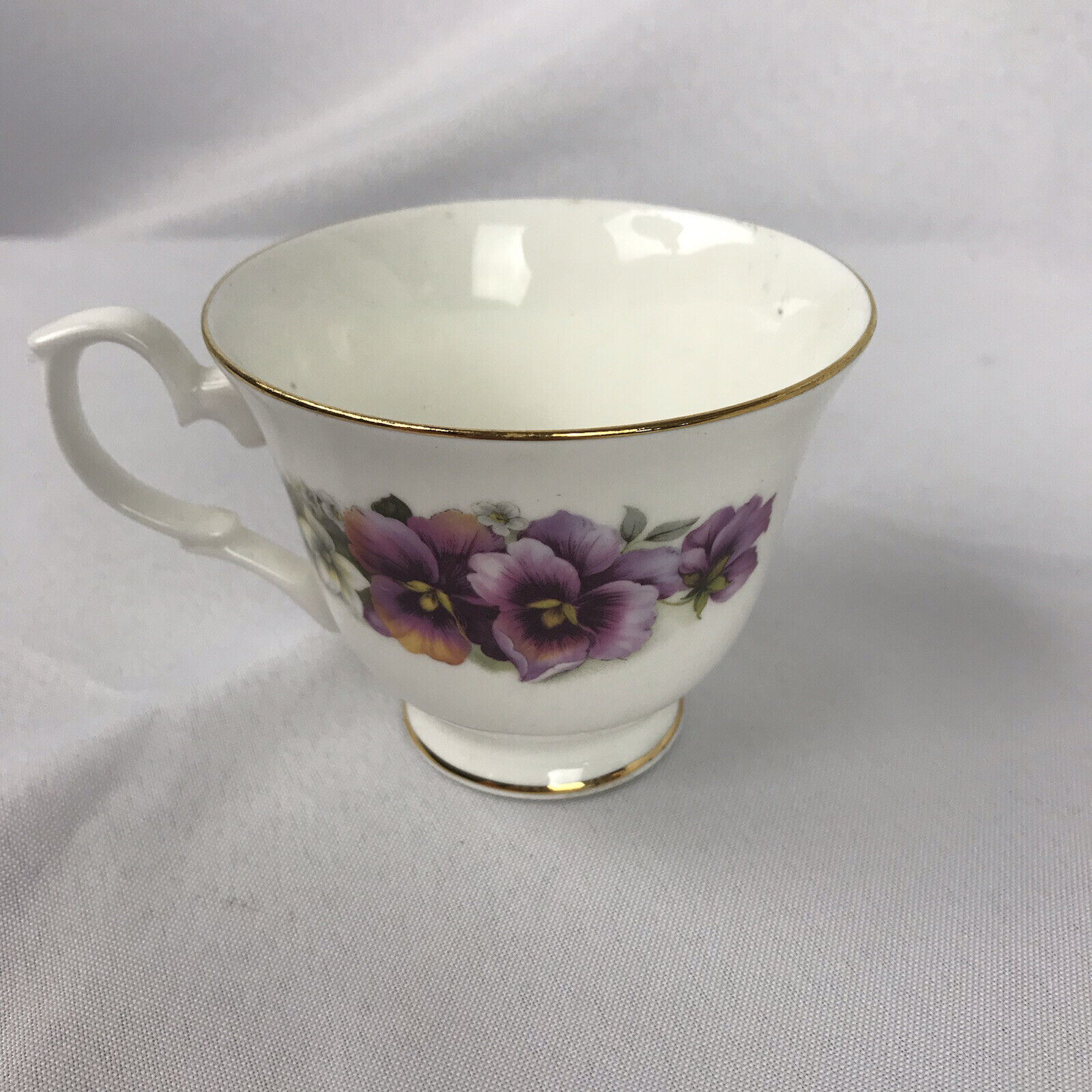 Hammersley by Aynsley, Made in England Pansy Tea Cup - Cup & Saucers