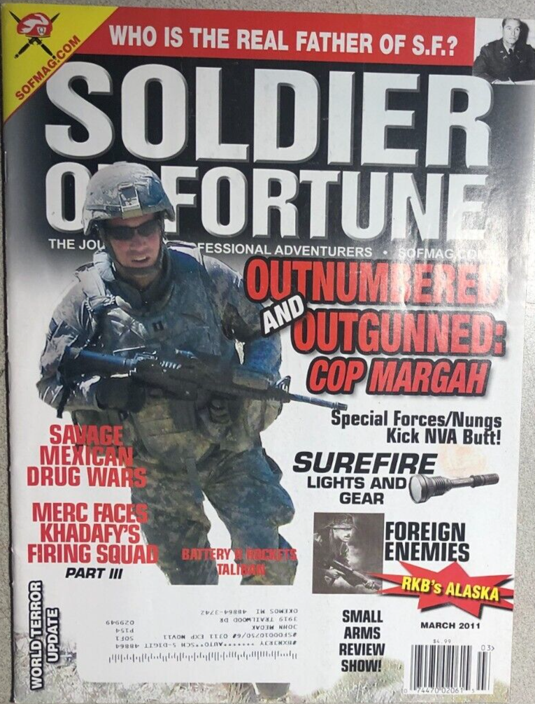 SOLDIER OF FORTUNE Magazine March 2011 - Magazines