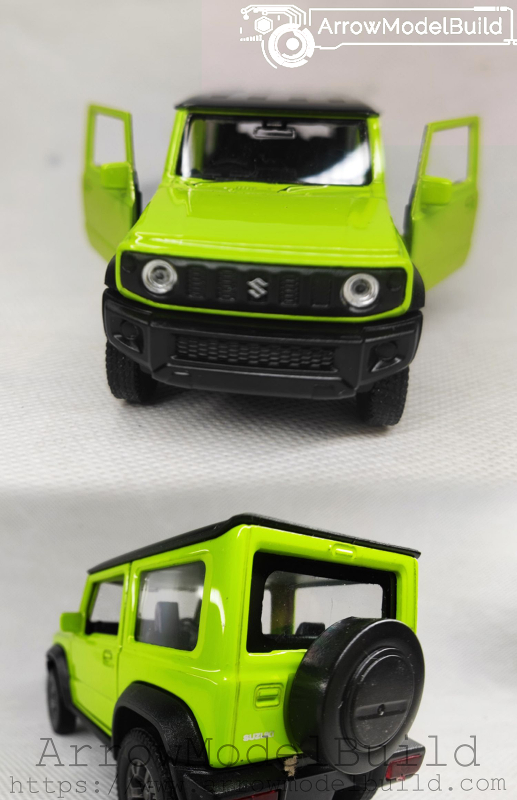 ArrowModelBuild Suzuki Jimny (Grass Green) Built & Painted 1/36 Model ...