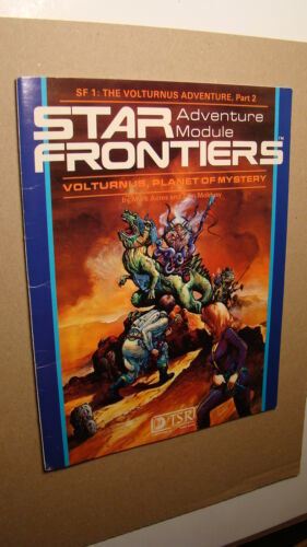 STAR FRONTIERS MODULE SF1 - VOLTURNUS PLANET OF MYSTERY *NICE* DUNGEONS ...