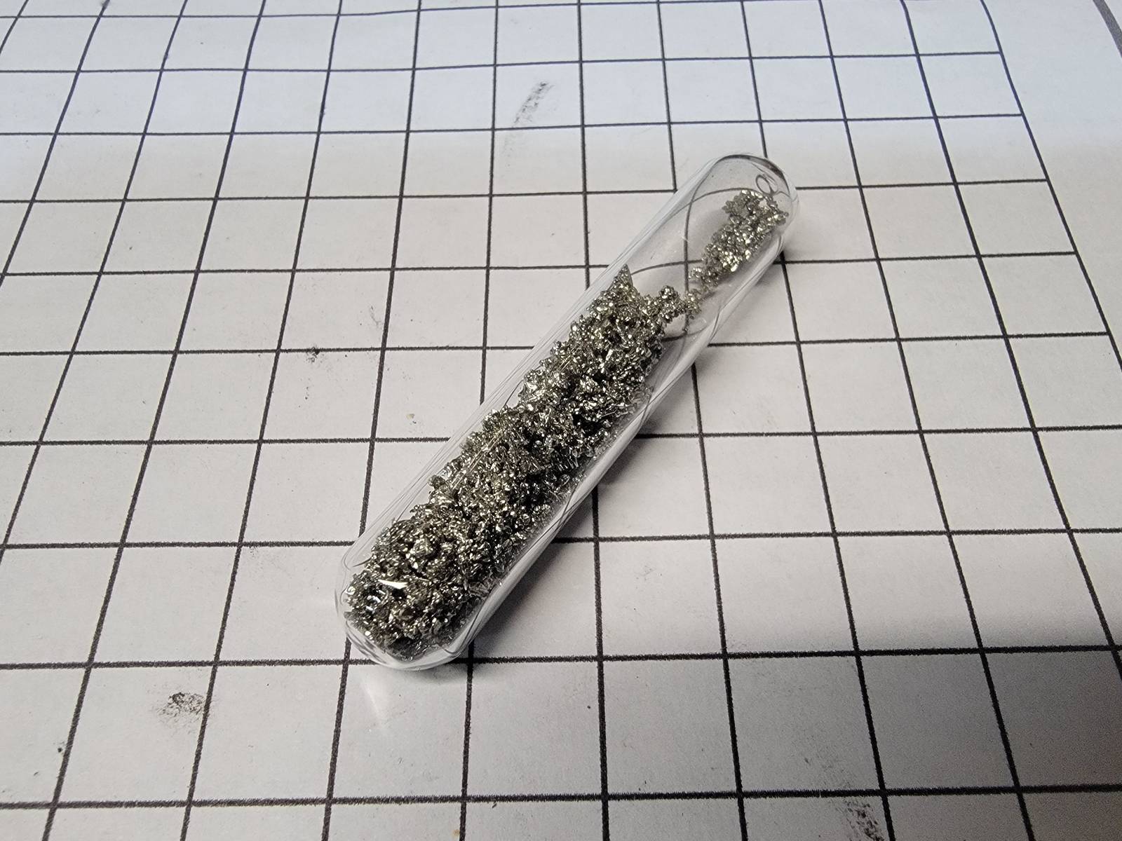 5g 99.99% Ytterbium Metal Distilled Crystalline Ampoule Element Sample ...