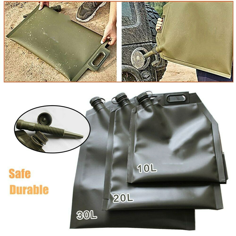 30L Gasoline Bag petrol bag fuel jerry can tank Fuel Bladder Oil Bag ...