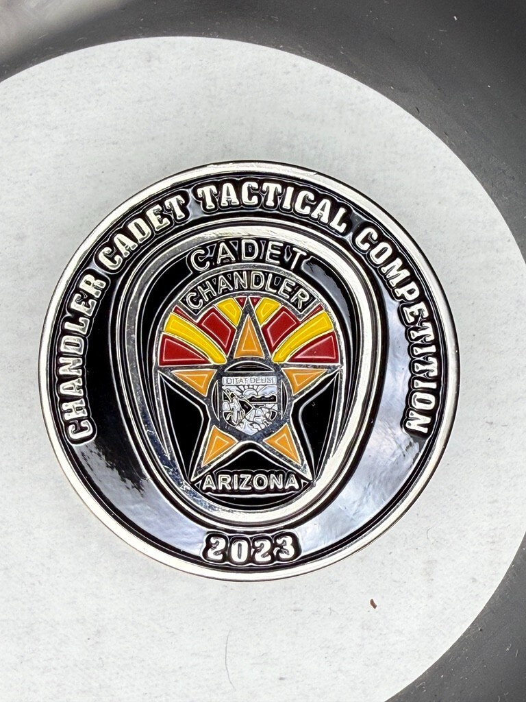 Chandler Police Arizona Cadet Tactical Competition 2023 Challenge Coin ...