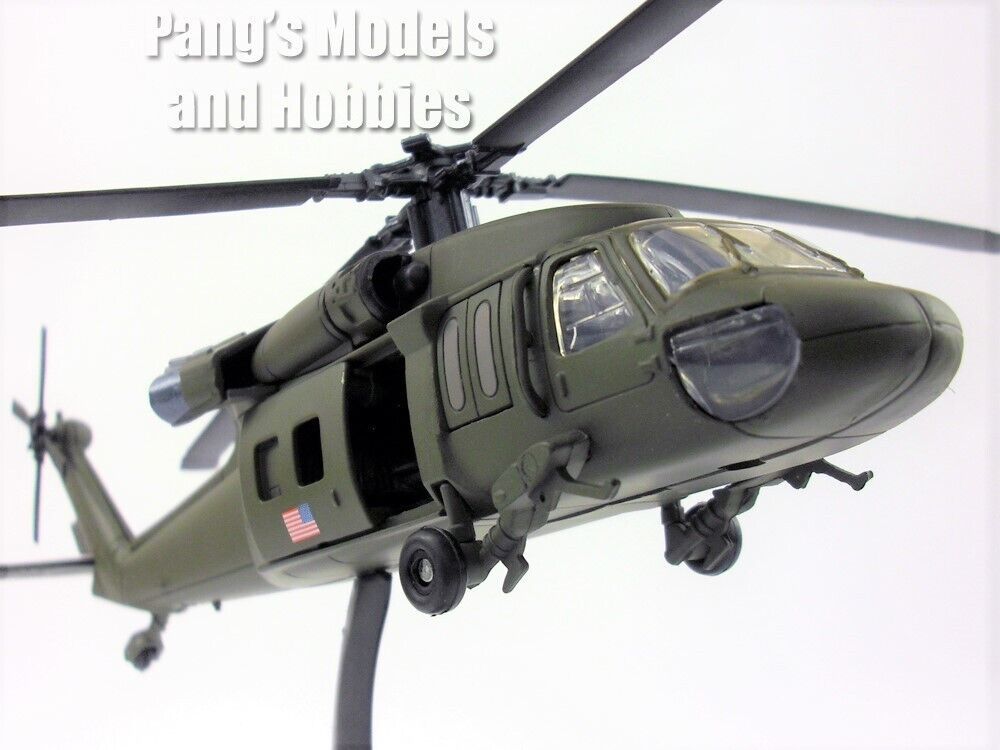 Sikorsky UH-60 Black Hawk Blackhawk 1/60 Scale Diecast Helicopter Model ...