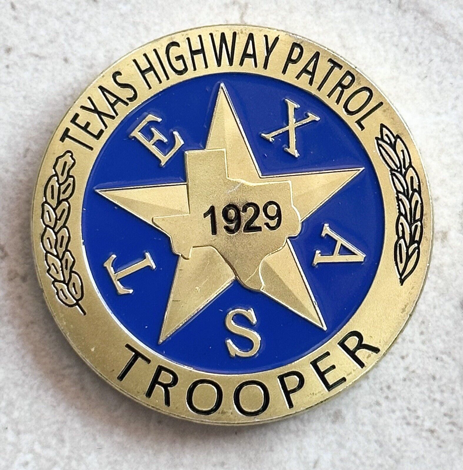 TEXAS HIGHWAY PATROL Challenge Coin. USA - Current Militaria (2001-Now)