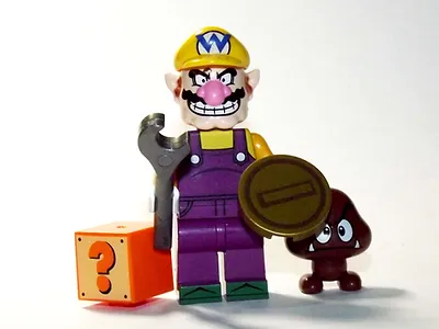 NWTOYS Wario Deluxe The Super Mario Bros Movie Minifigure US - LEGO (R ...