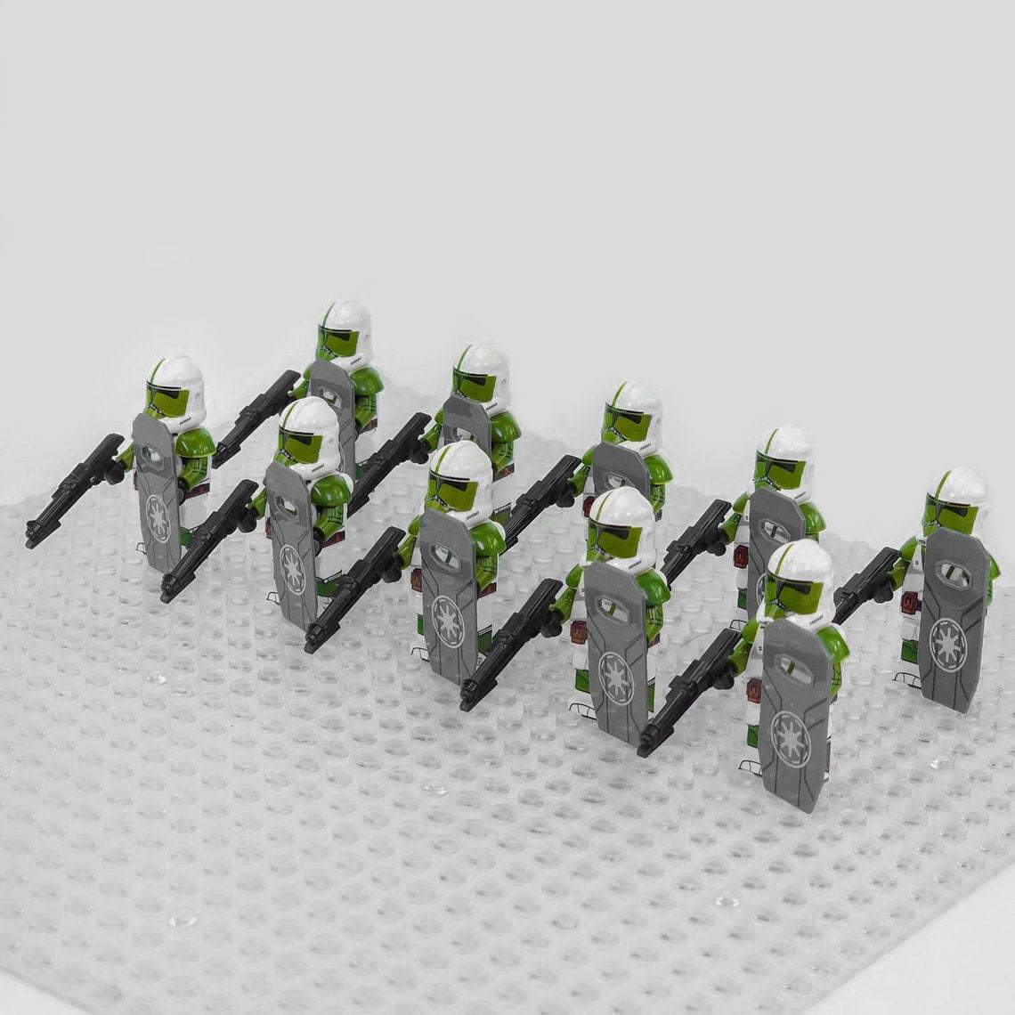 11pcs Star Wars Commander Doom's unit Minifigures Set Clone Troopers ...