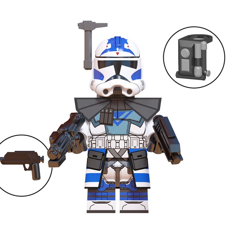 Arc Clone Trooper Fives (501st Legion) Star Wars Minifigures Toys ...