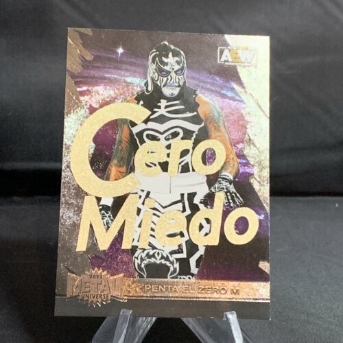 2022 AEW Metal Penta El Zero M Custom Card Gold Vinyl LUCHA Wrestling ...