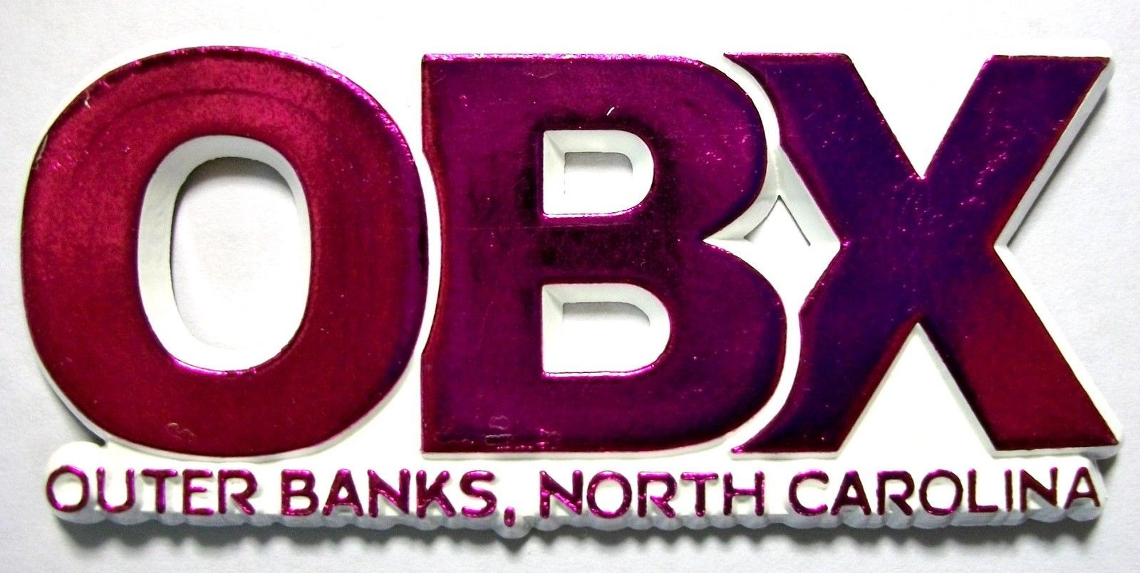 OBX Outer Banks North Carolina Purple Fridge and similar items