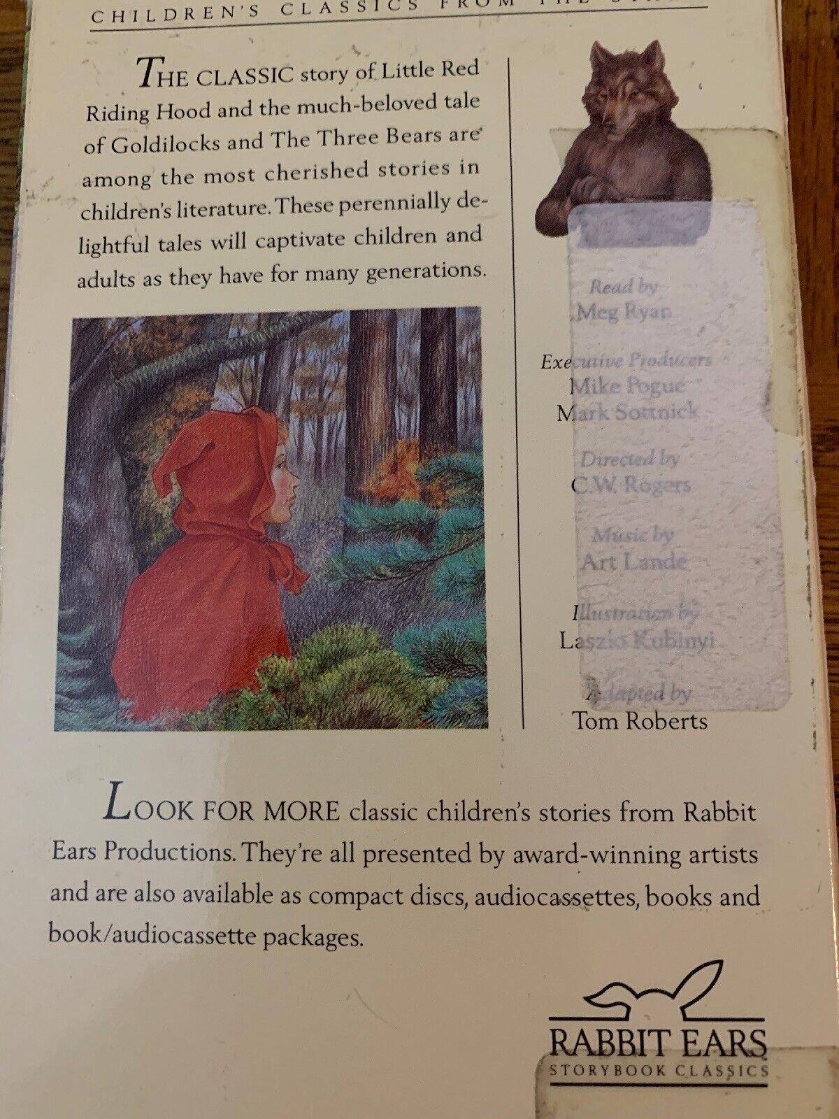 Red Riding Hood And Goldilocks VHS and similar items
