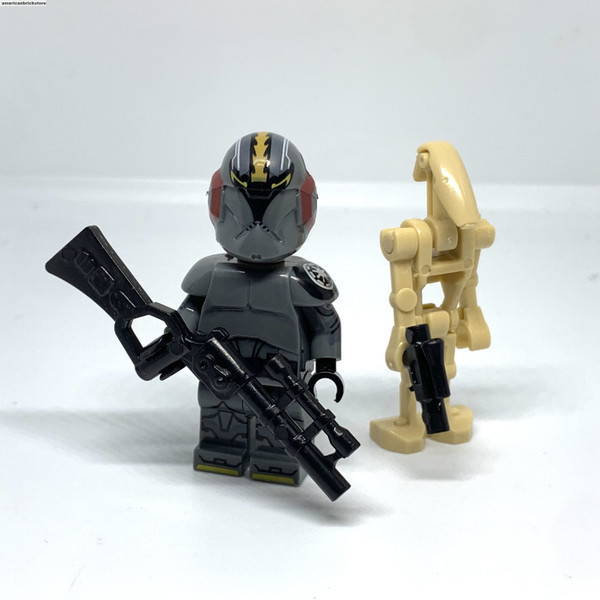 Minifigure Blackout Clone Trooper The Clone Wars Comms Trooper Star ...