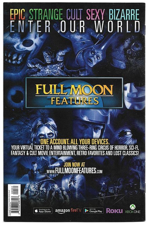 Deadly Ten Presents #5 - Femalien: Cosmic Crush (2020) *Full Moon Comix* - Horror & Sci-Fi