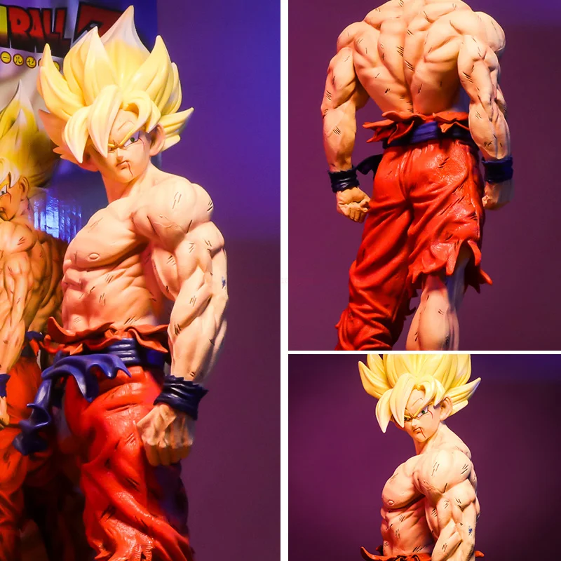 Dragon Ball Z 43cm Son Goku Figure Gk Super Saiyan Vegeta Action