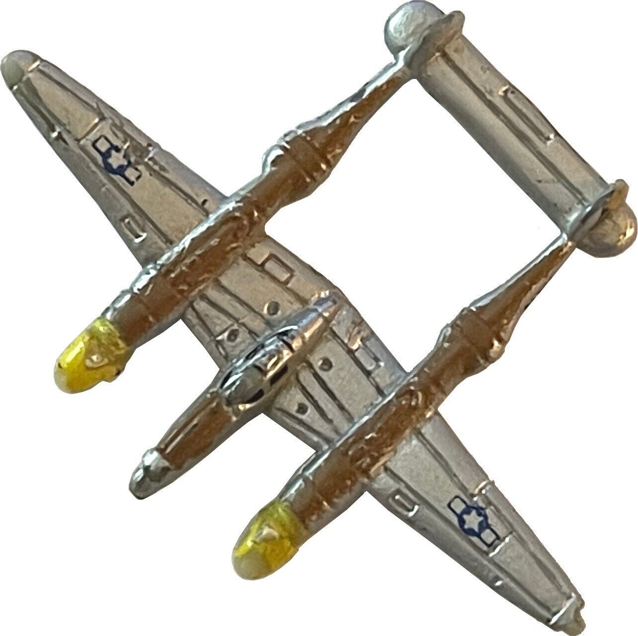 Vintage 1993 LGTI Micro Machines P-38 Lightning Mini Plane Propeller ...