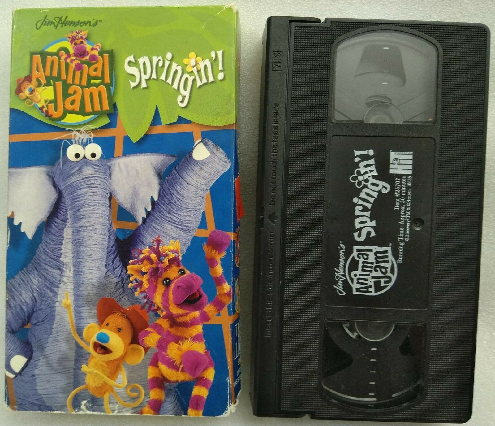 VHS Jim Hensons Animal Jam - Springin (VHS, and 50 similar items