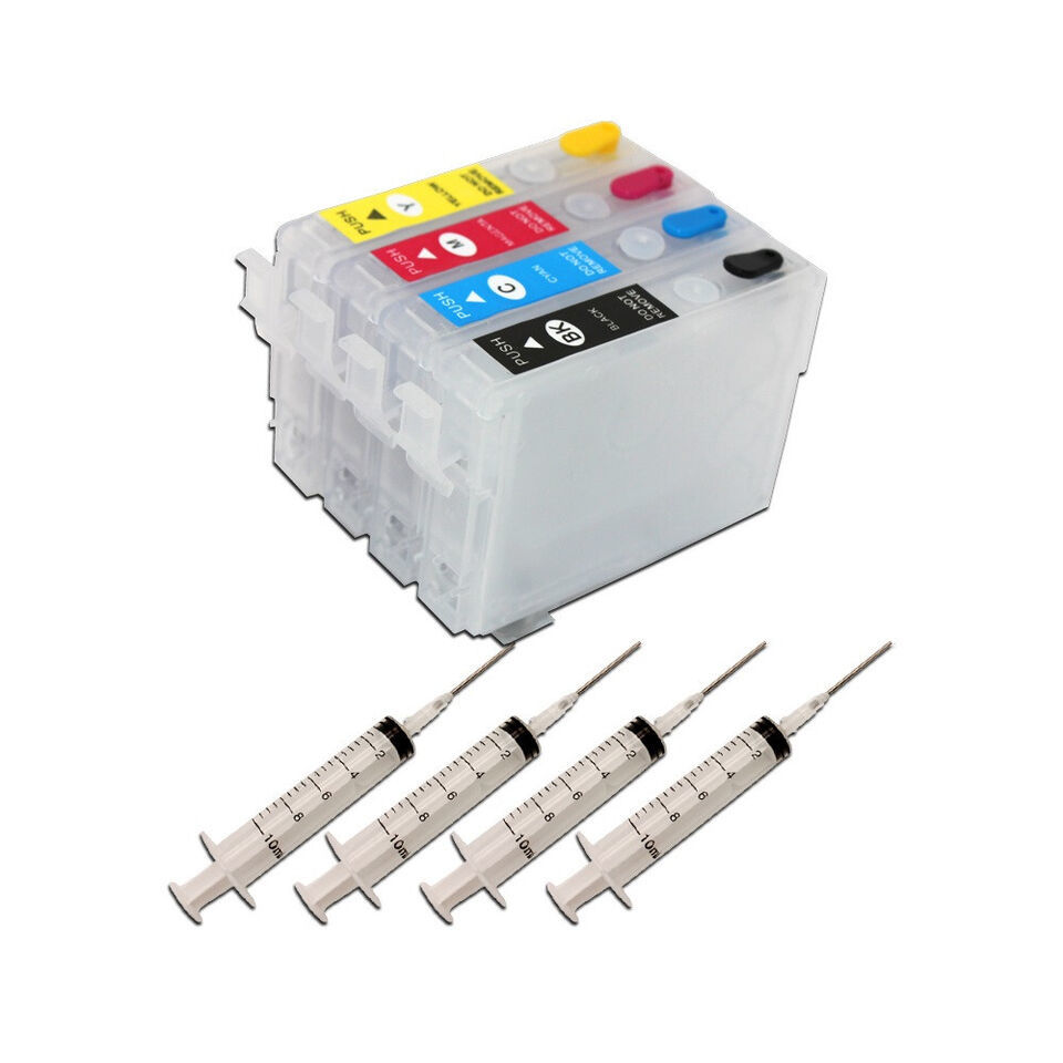 Refillable Ink Cartridge T288 288XL T2881 - T2884 for Epson XP-434 XP ...