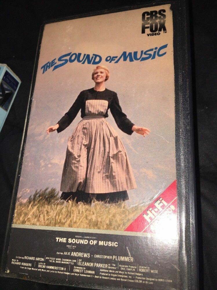 The Sound Of Music - CBS Fox Video - VHS Hi-Fi Stereo - - VHS Tapes