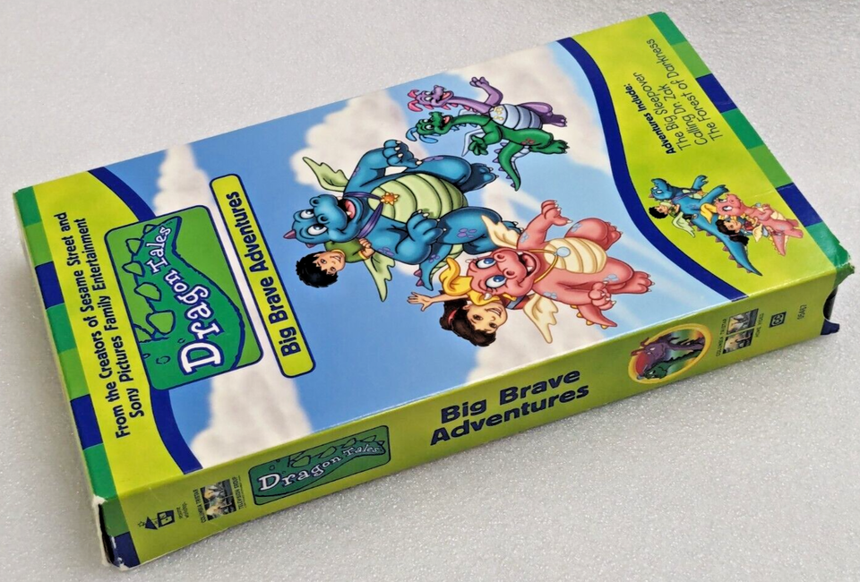 Dragon Tales Big Brave Adventures 3 Episodes (VHS, 2000) - VHS Tapes