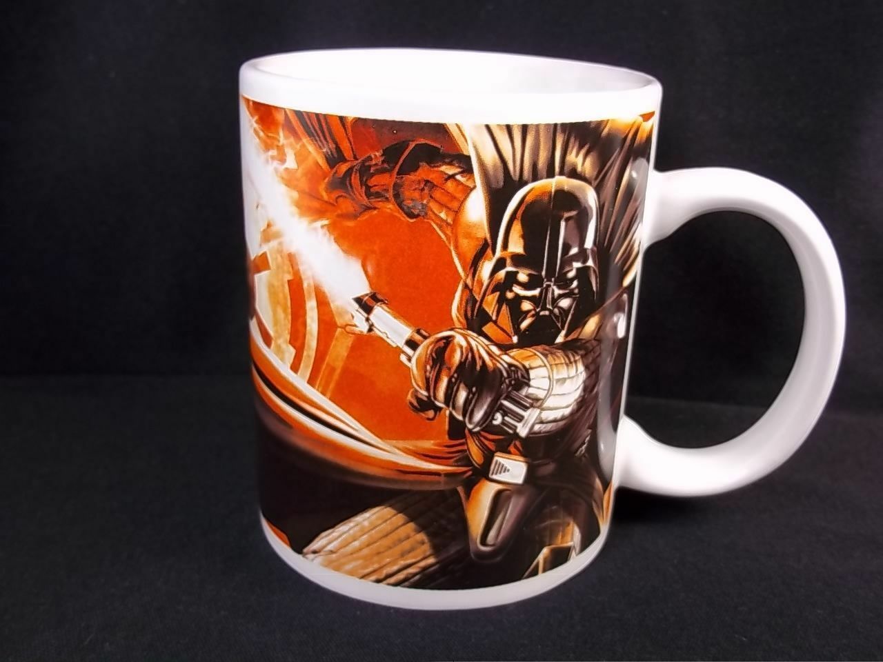 Star Wars coffee mug Darth Vader Luke Skywalker 2011 10 oz Galerie ...