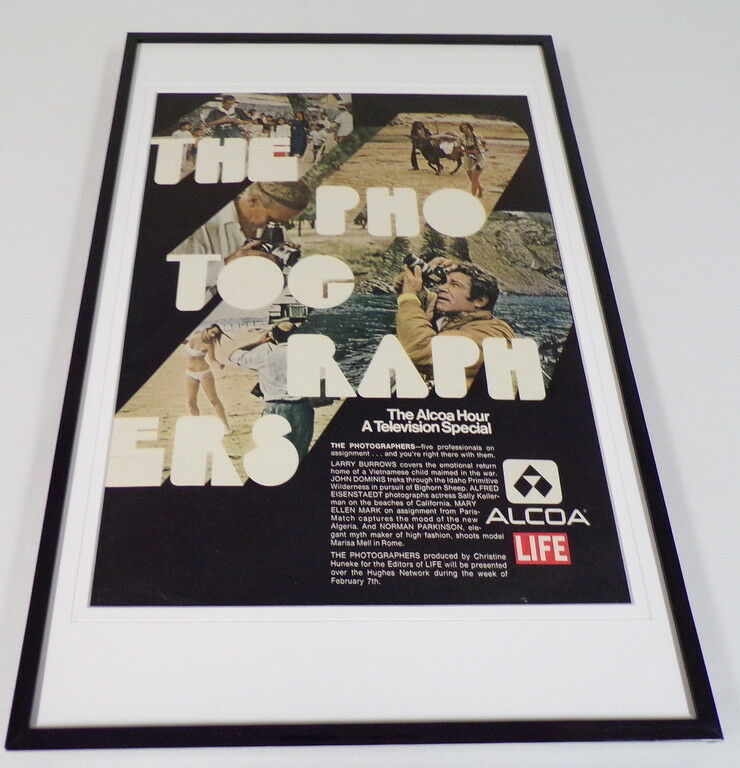 1971 The Alcoa Hour / Life Framed 11x17 ORIGINAL Advertising Poster ...